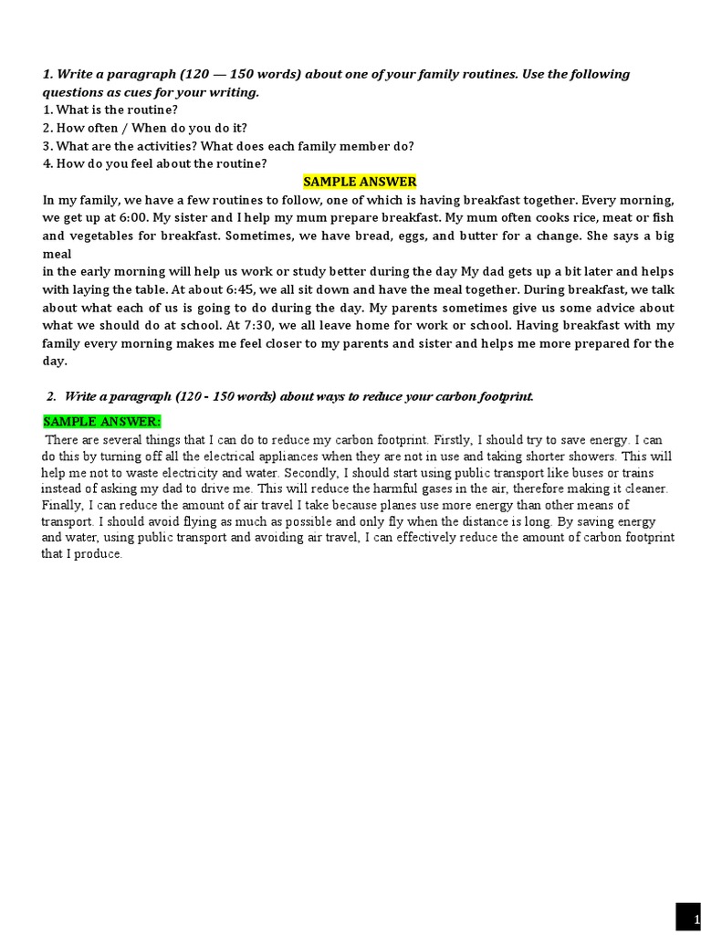 Paragraph Writing | PDF | Albert Einstein | Invention