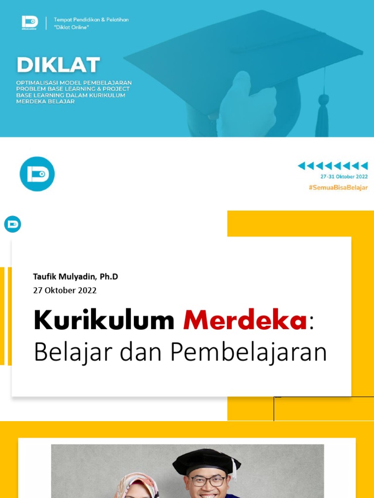 Taufik Mulyadin - Hakikat Belajar Dan Pembelajaran - Kurikulum Merdeka - Draft3 | PDF