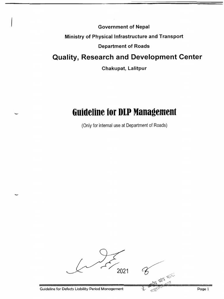 Guideline For DLP Management | PDF