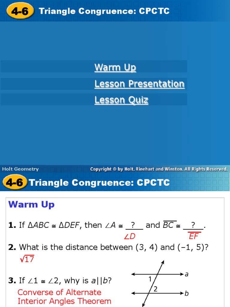 Geometry 4 6 Pdf Geometry Elementary Geometry