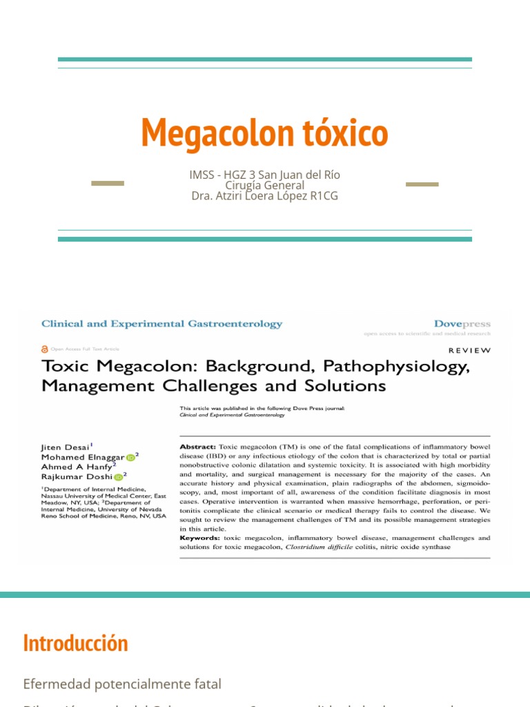 Megacolon Tóxico | PDF