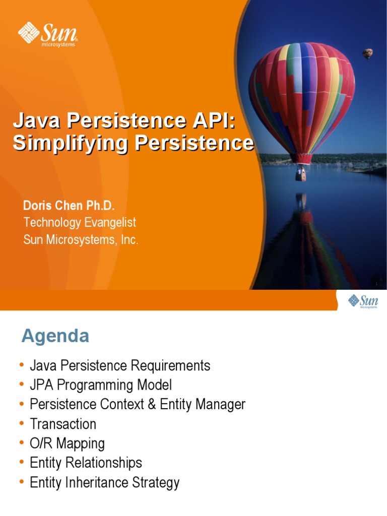J Ava Persistence API: Simplifying Persistence | PDF | Inheritance ...