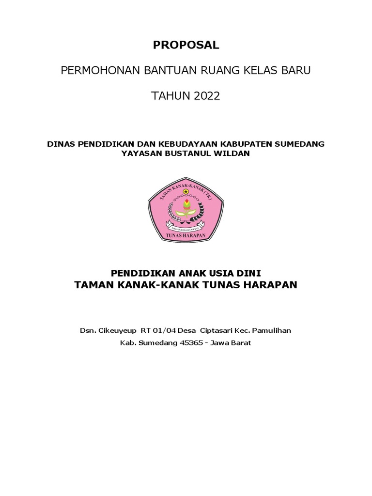 Proposal RKB TK 2022 | PDF