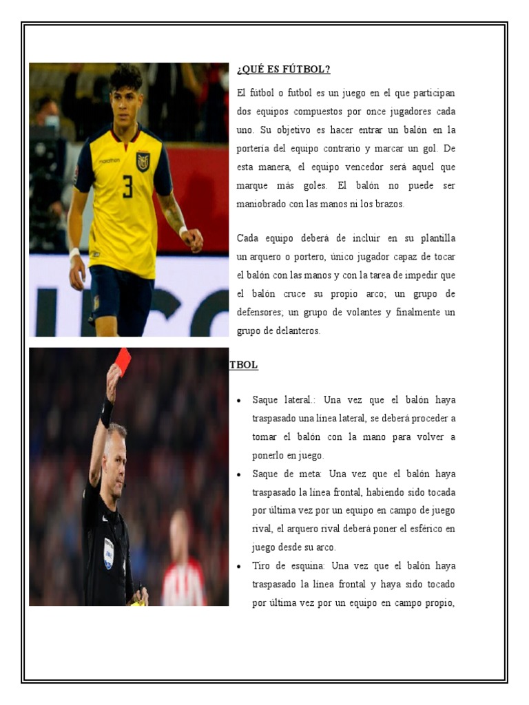 Qué Es Fútbol | PDF | Asociación de Futbol | Equipos
