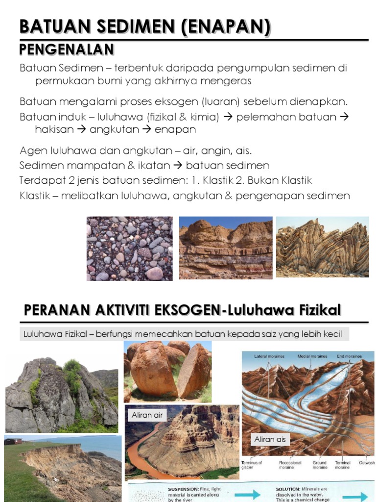K3-Asas Batuan Sedimen (20222023) | PDF