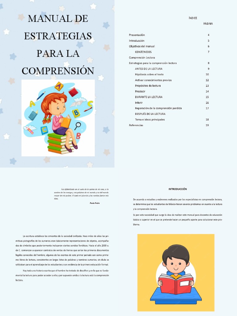Estrategias para Comprensión Lectora | PDF