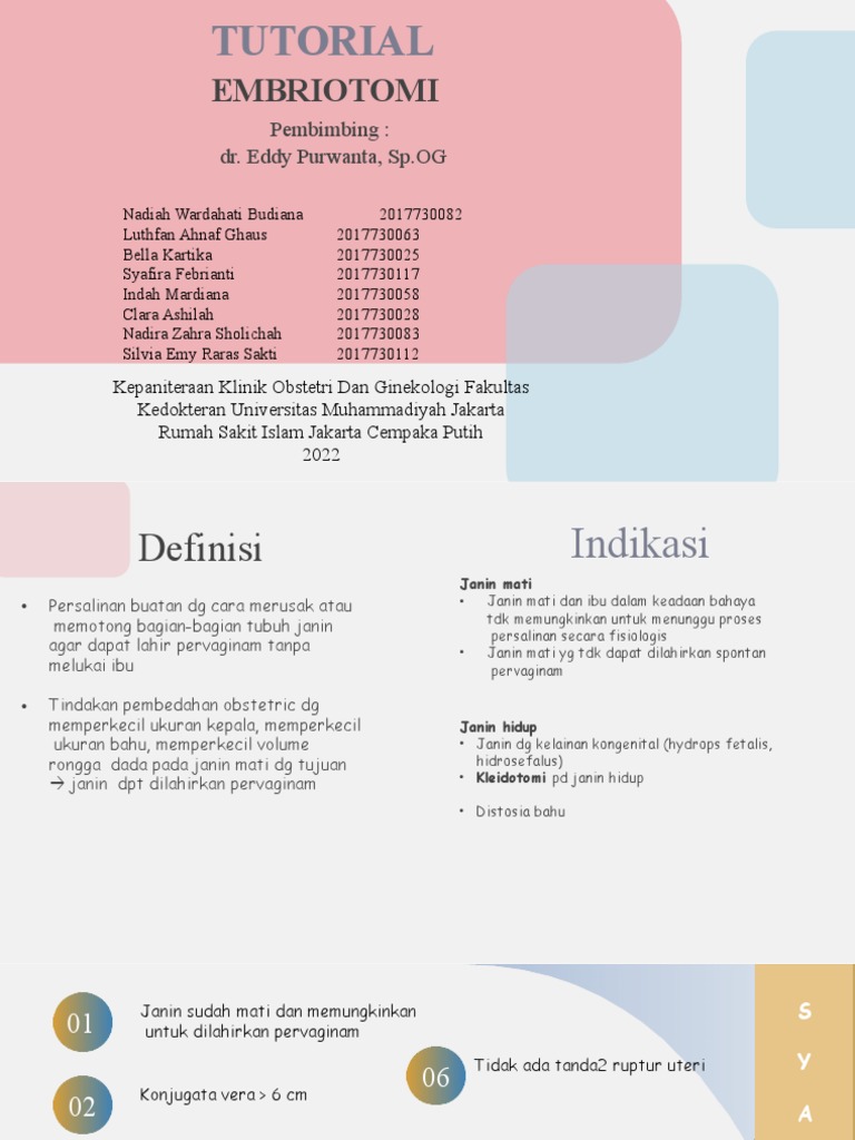 Embriotomi | PDF