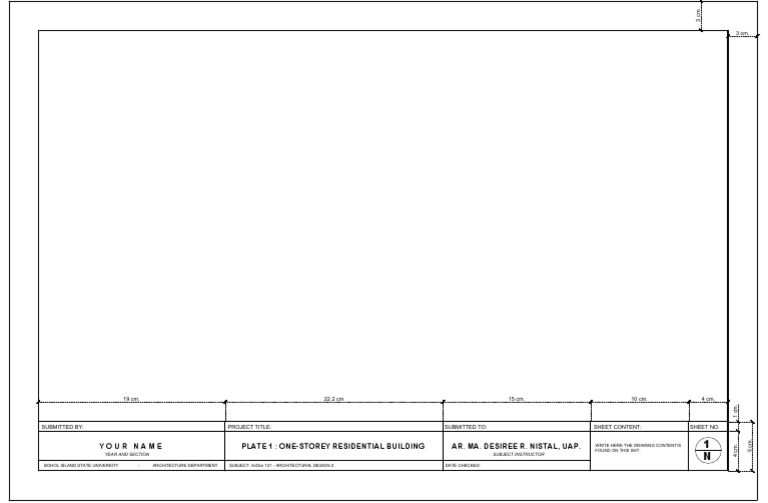Design 2 TITLE BLOCK - Default | PDF