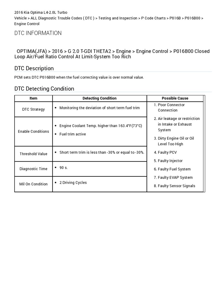 DTC Information | PDF