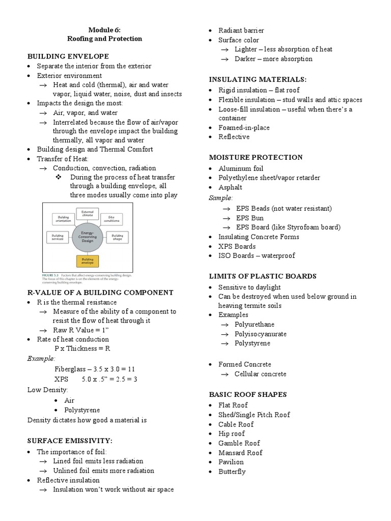 Roofing and Protection Building Tech Notes | PDF | Roof | Building ...