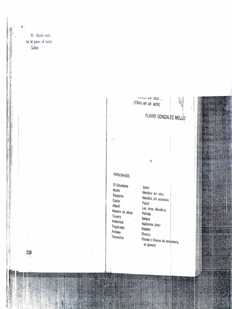 Así Como La Ves | PDF