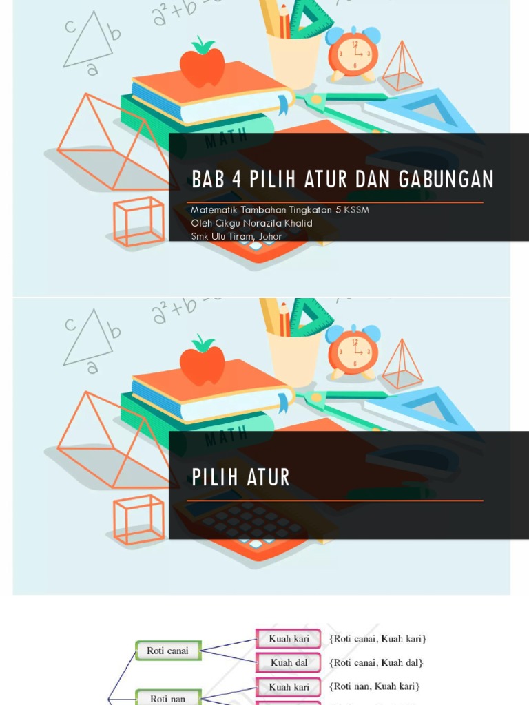 AddMath-p4-PILIH ATUR DAN GABUNGAN | PDF