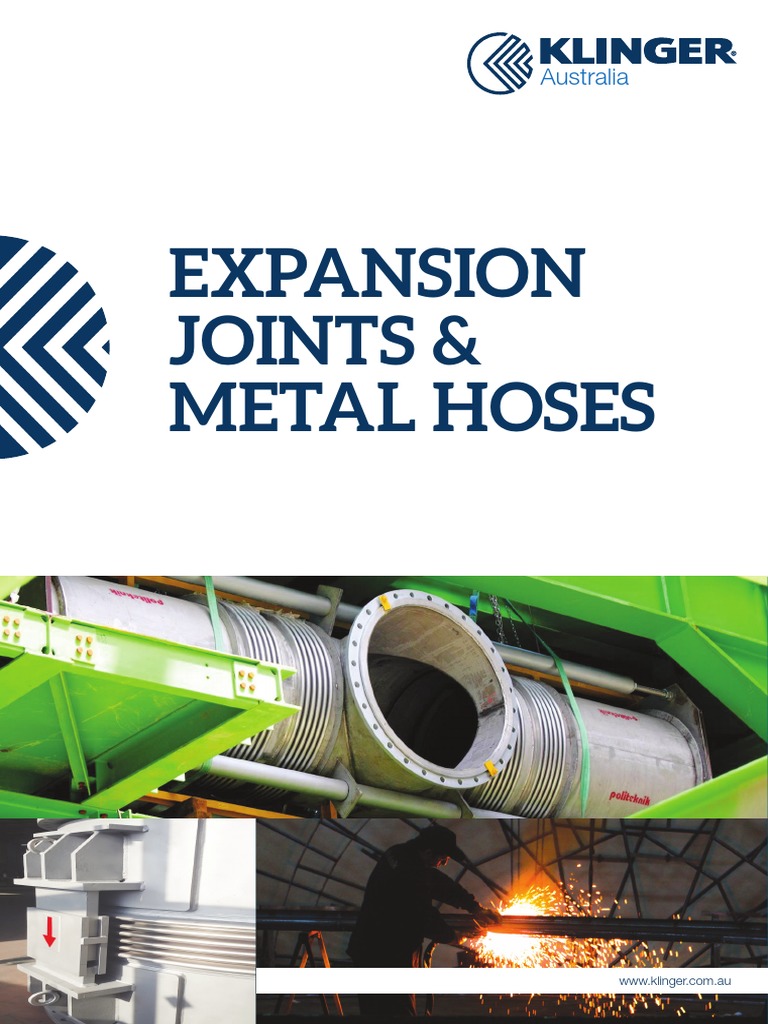 Klinger Expansion Joints Overview | PDF | Pipe (Fluid Conveyance ...