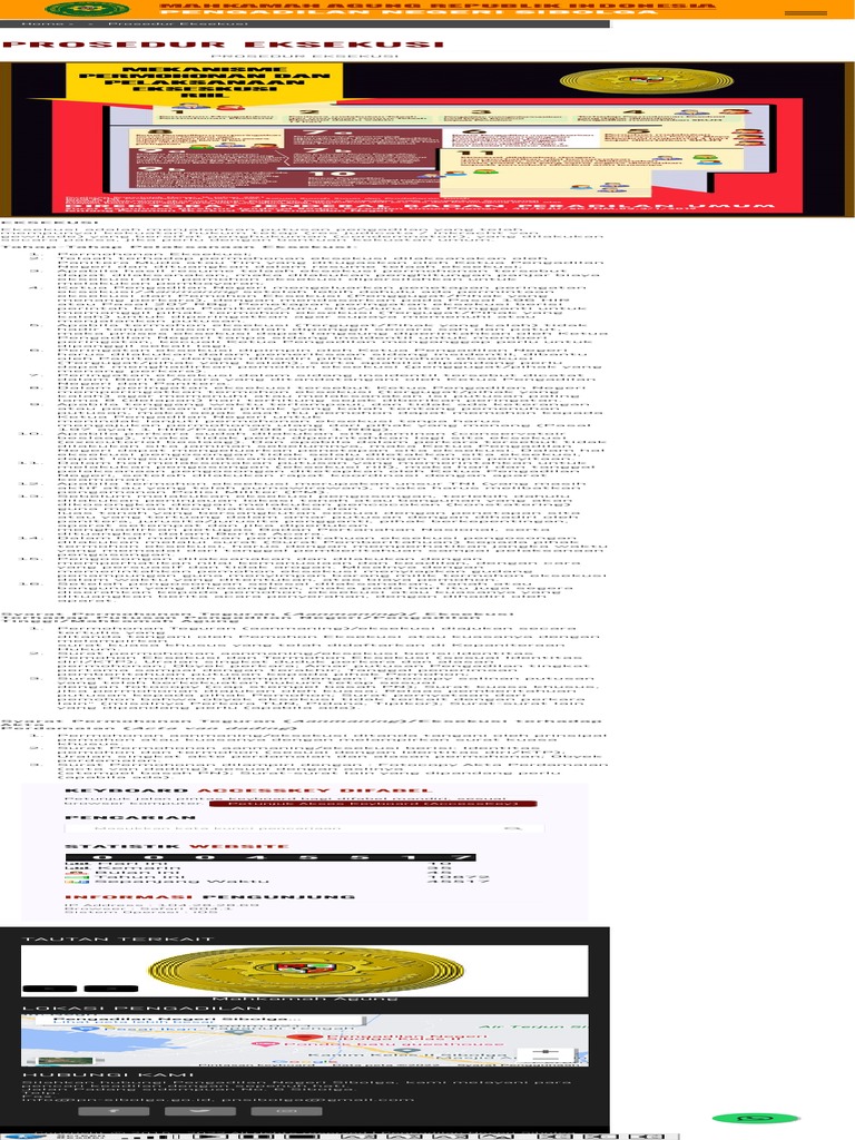 Prosedur Eksekusi | PDF