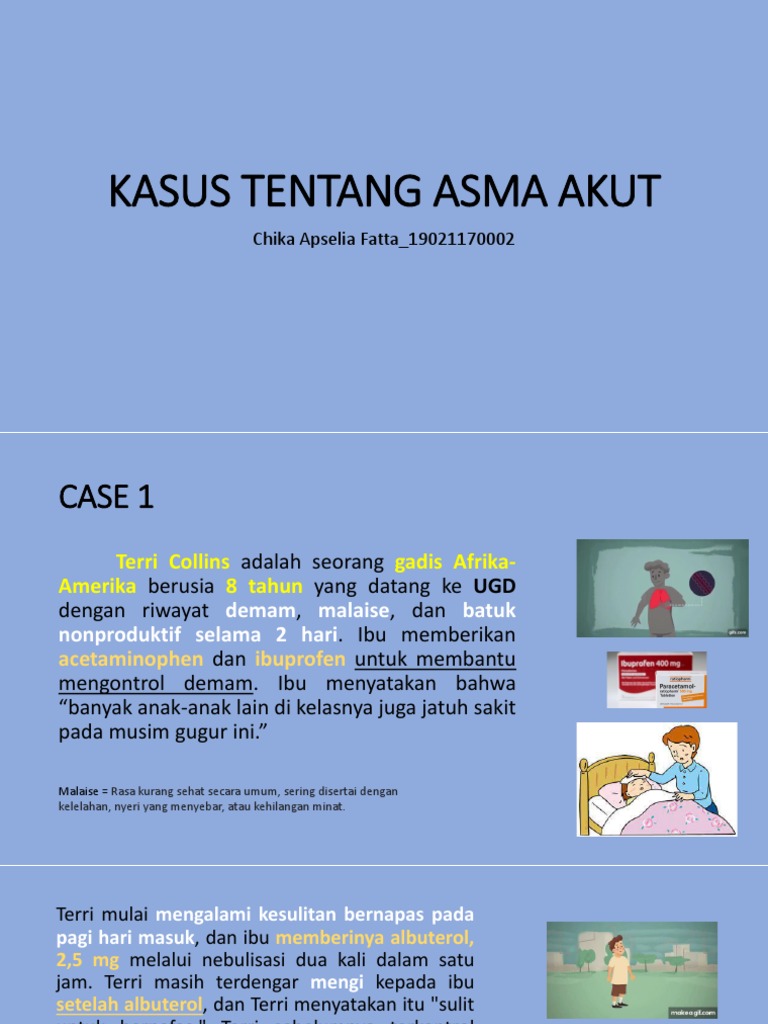Kasus Tentang Asma Akut | PDF