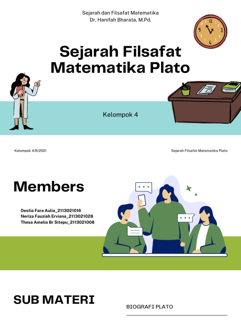 Sejarah Filsafat dan Matematika Plato | PDF | Dewasa Muda
