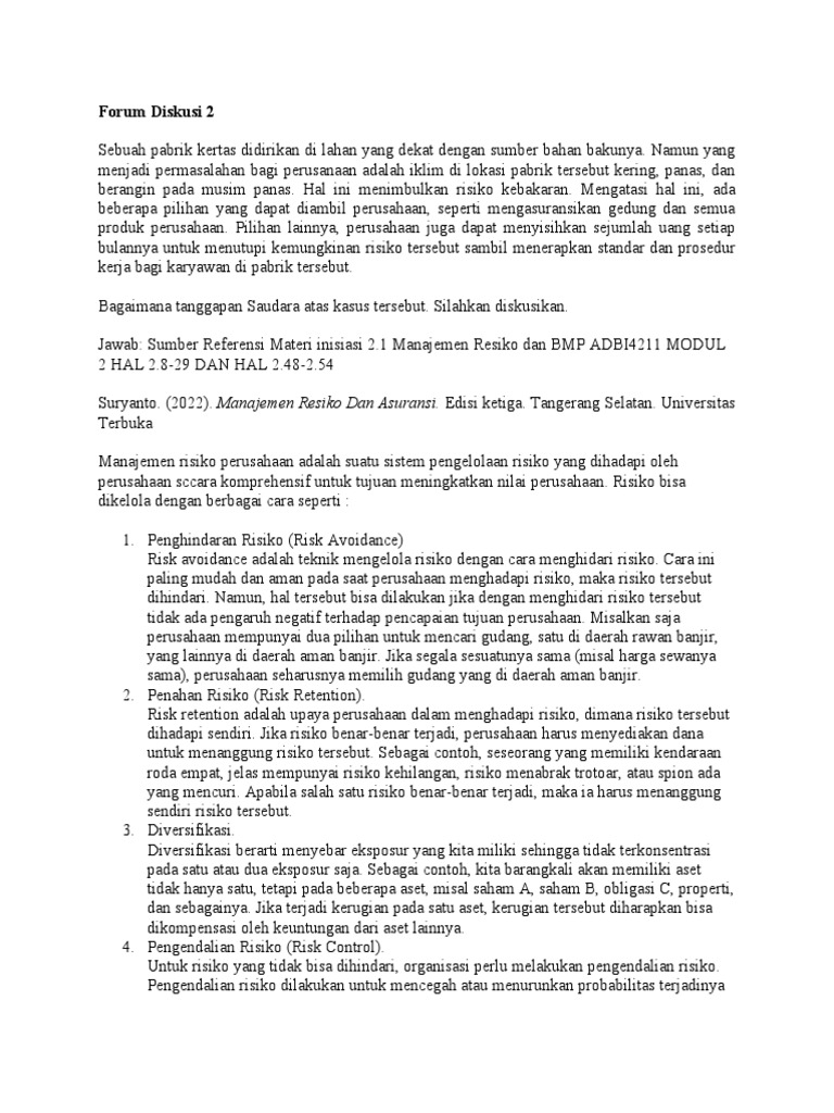 Diskusi 2 | PDF