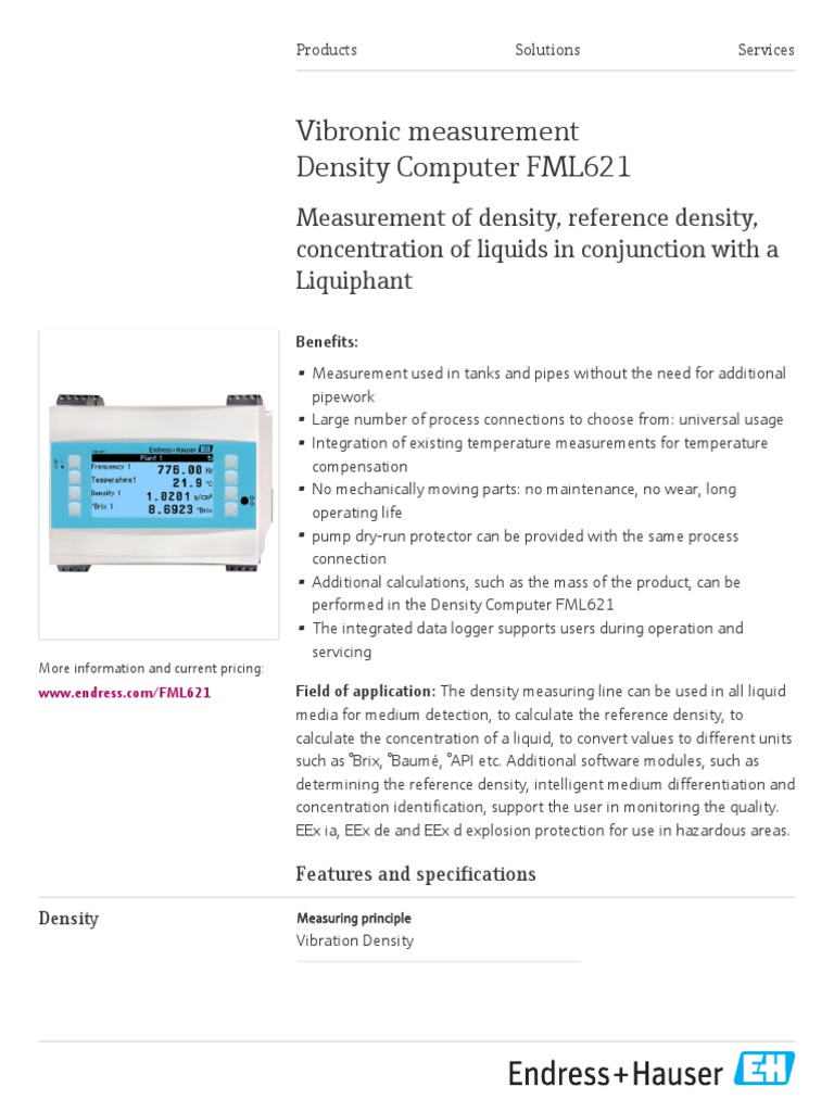 Over View of FML621 | PDF | Density | Computing