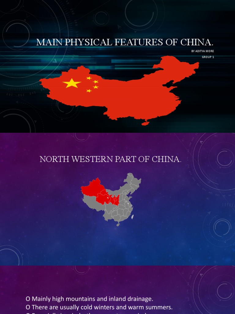 Main Physical Features of China | PDF