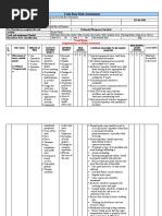 Job Hazard Analysis Changing A Tire Example | PDF | Tire | Nut (Hardware)