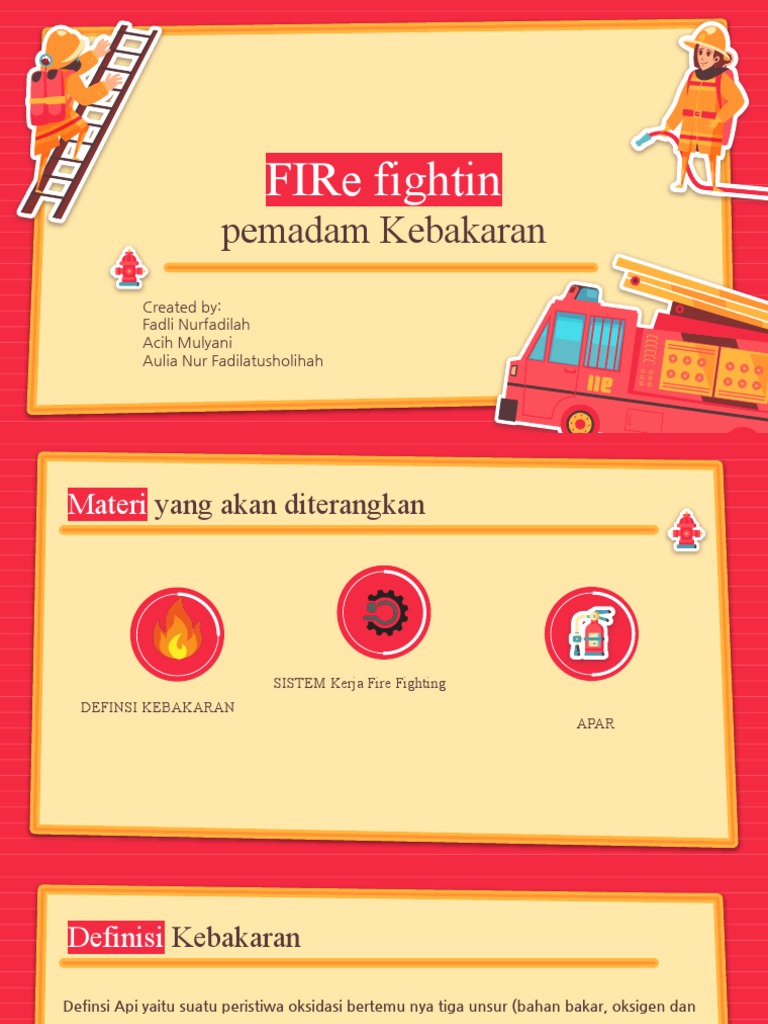 (Kelompok 6) K3 Fire Fighting | PDF