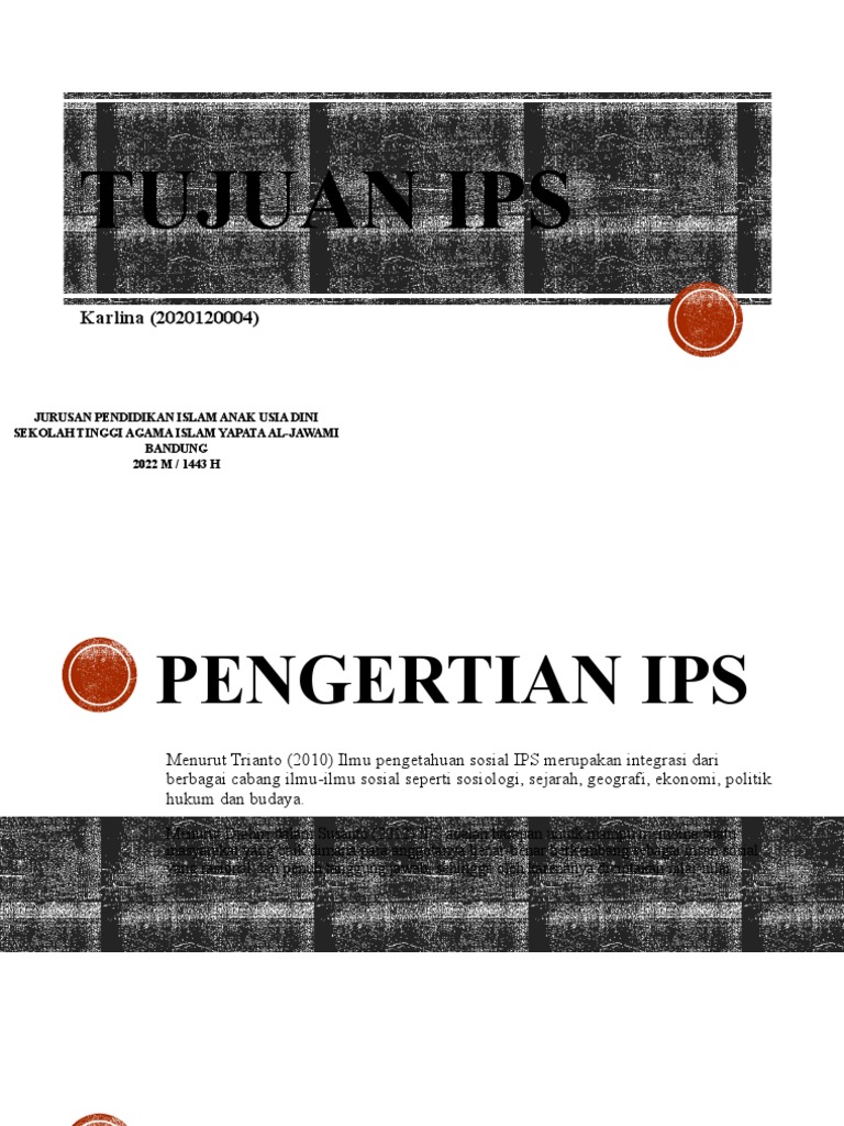 Tujuan IPS | PDF
