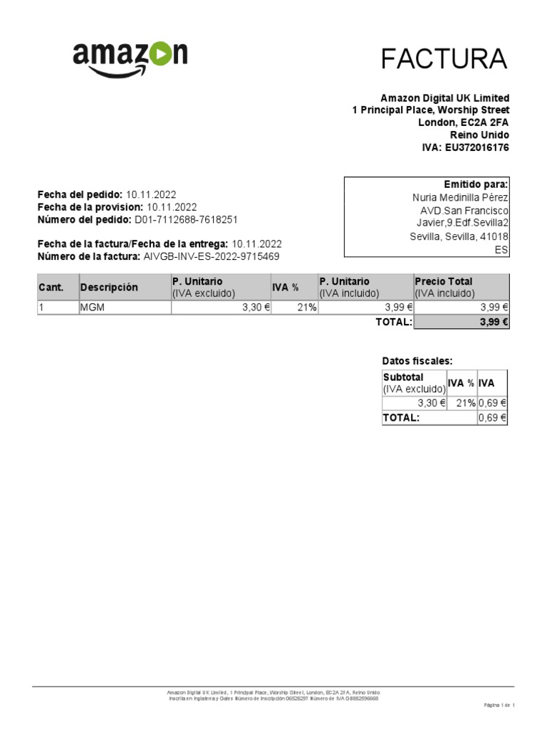Invoice | PDF