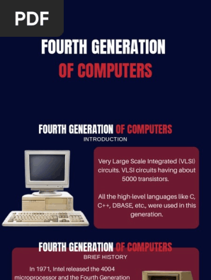 Fourth Generation Computers Vlsi