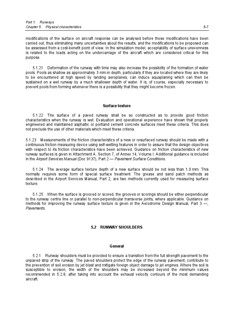 Runway Shoulders | PDF