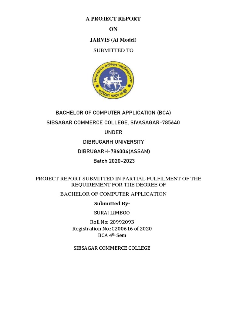 Project Report | PDF | Artificial Intelligence | Intelligence (AI ...