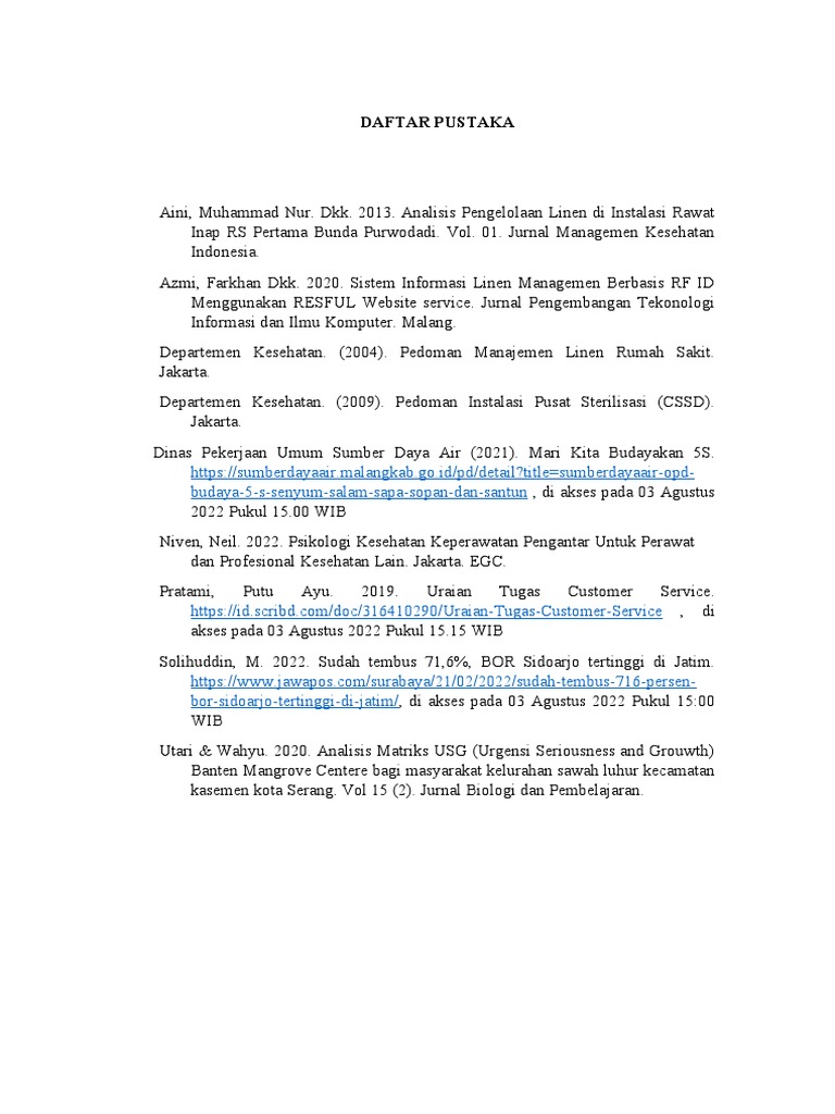 Daftar Pustaka | PDF | Komputer