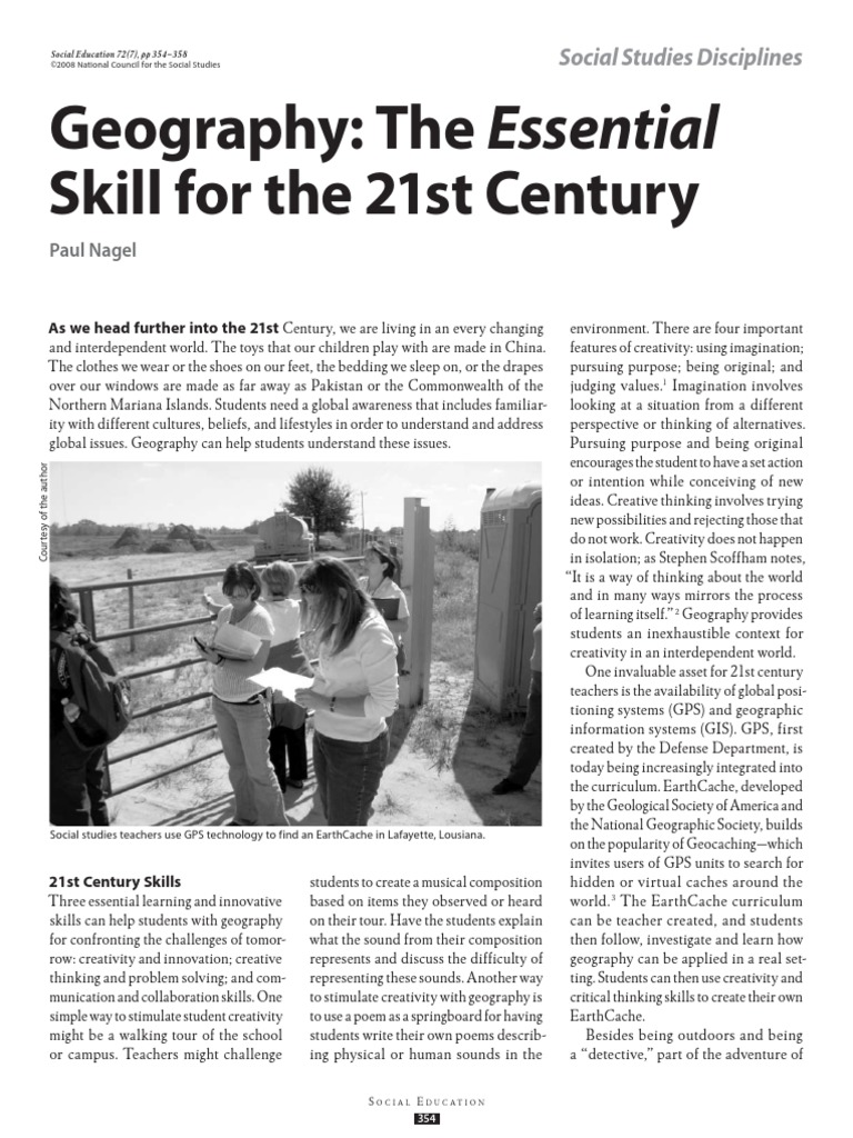 Geography - The Essential Skill For The 21st Century | PDF | Hurricane Katrina | Geographic ...