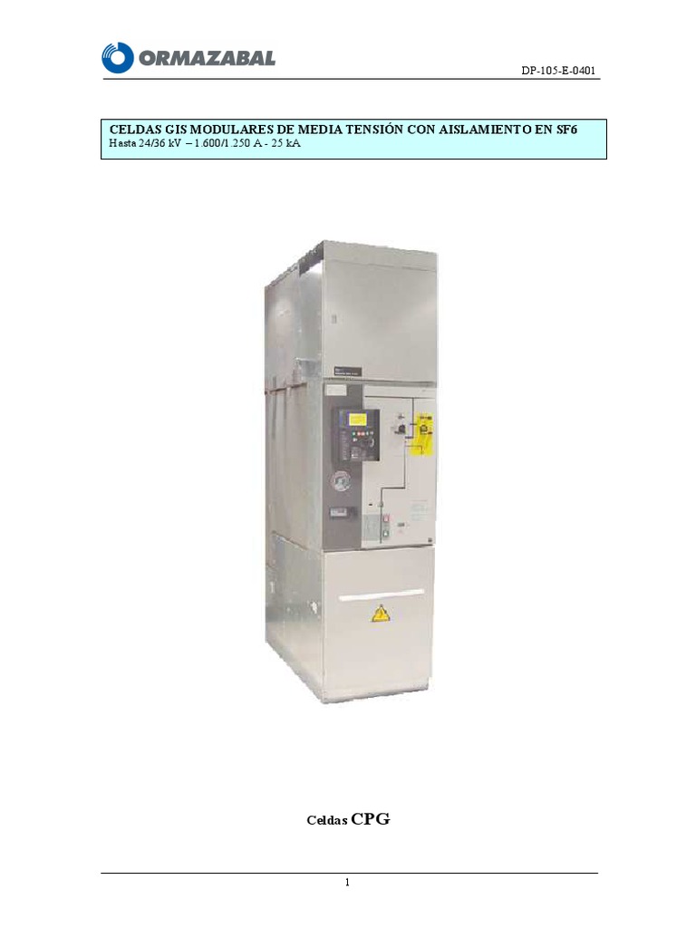 Ormazabal | PDF | Transformador | Corriente eléctrica