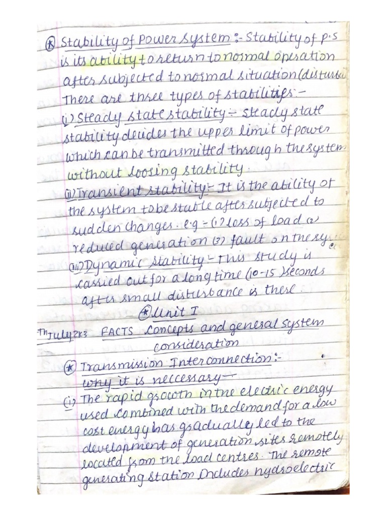 Facts NoteS HANDWRITTEN | PDF