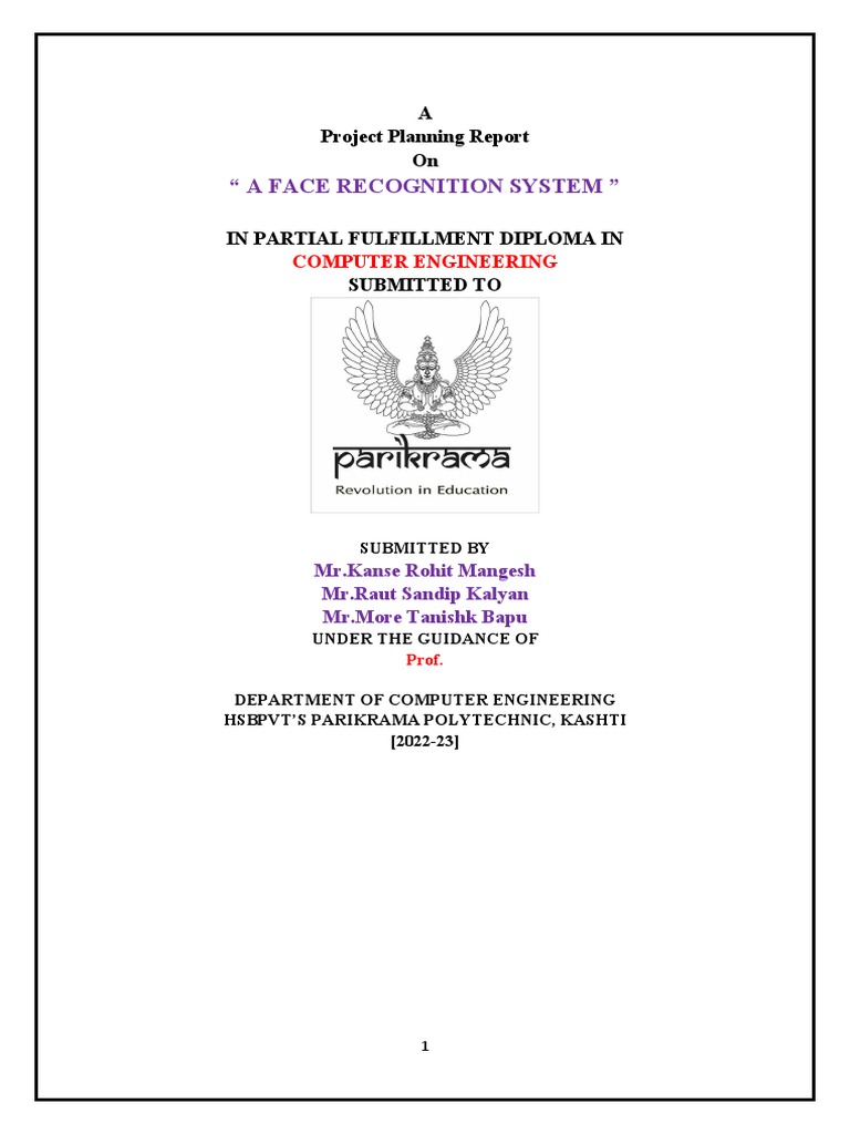 Face Recognition System | PDF | Matlab | Artificial Neural Network