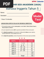 Bahasa Melayu - (UASA) F1 - BM Kertas 1 - 2024 | PDF