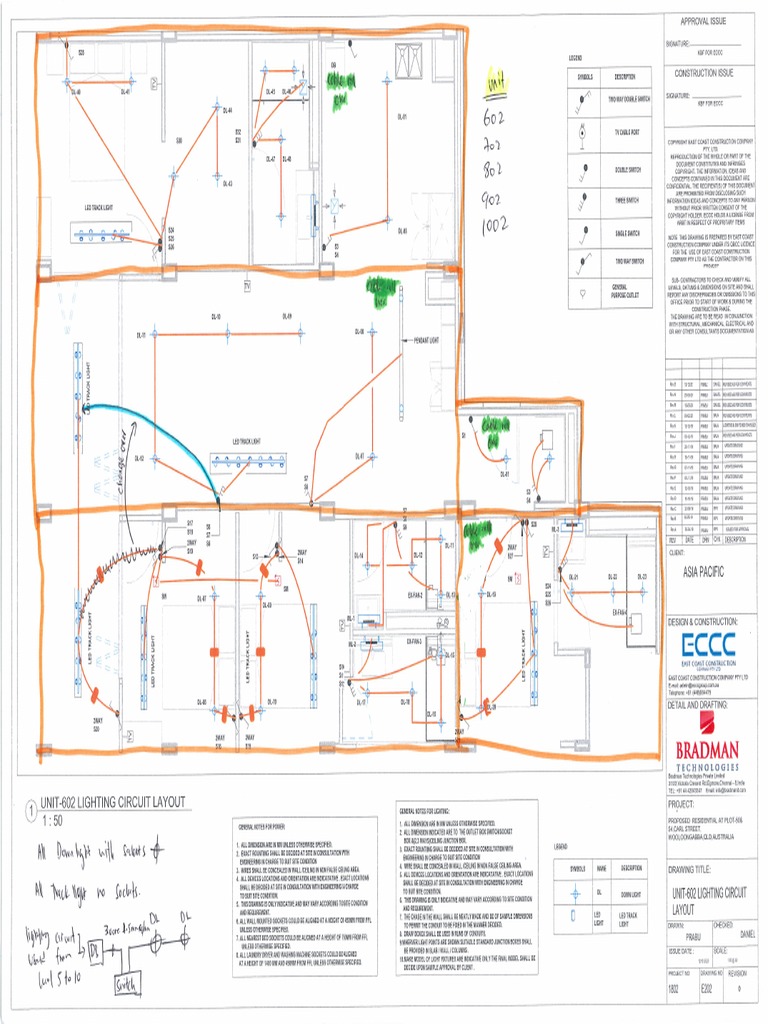 Lighting Circuit Layout 602-1002 | PDF