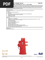 Clow Wet Barrel Fire Hydrants Overview | PDF | Valve | Fire Engine