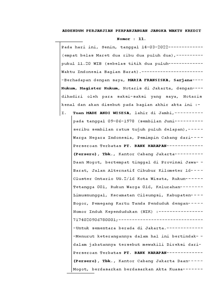 Salinan Add PK - Christalenta - 2022 | PDF