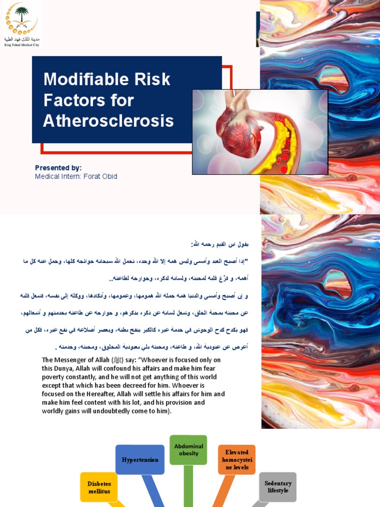 Modifiable Risk Factors For Atherosclerosis | PDF | Myocardial ...