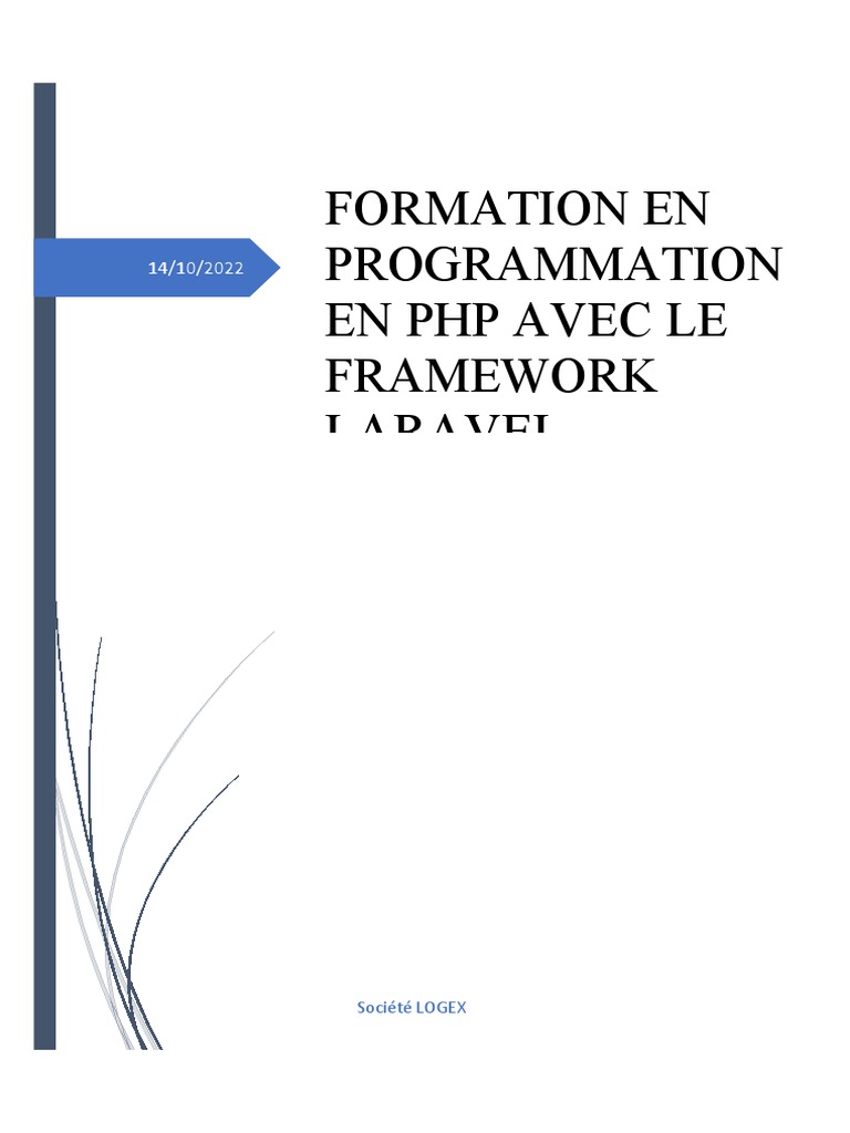 Formation Laravel PHP pour Développeurs | PDF | PHP | Application