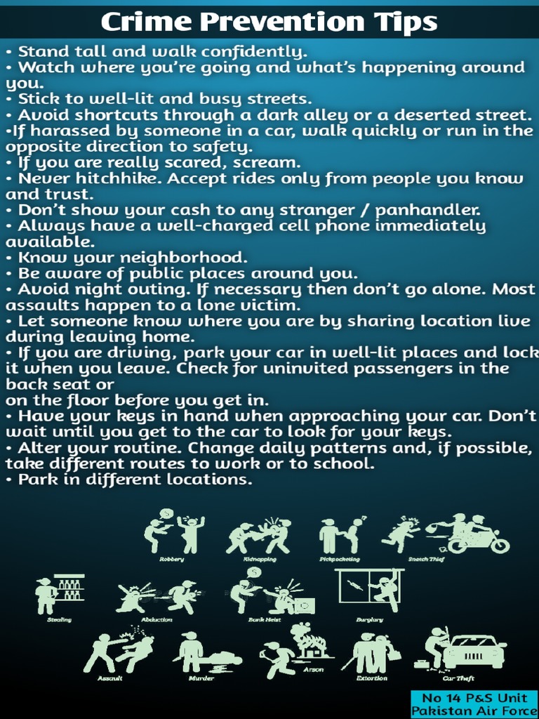 Crime Prevention Tips | PDF
