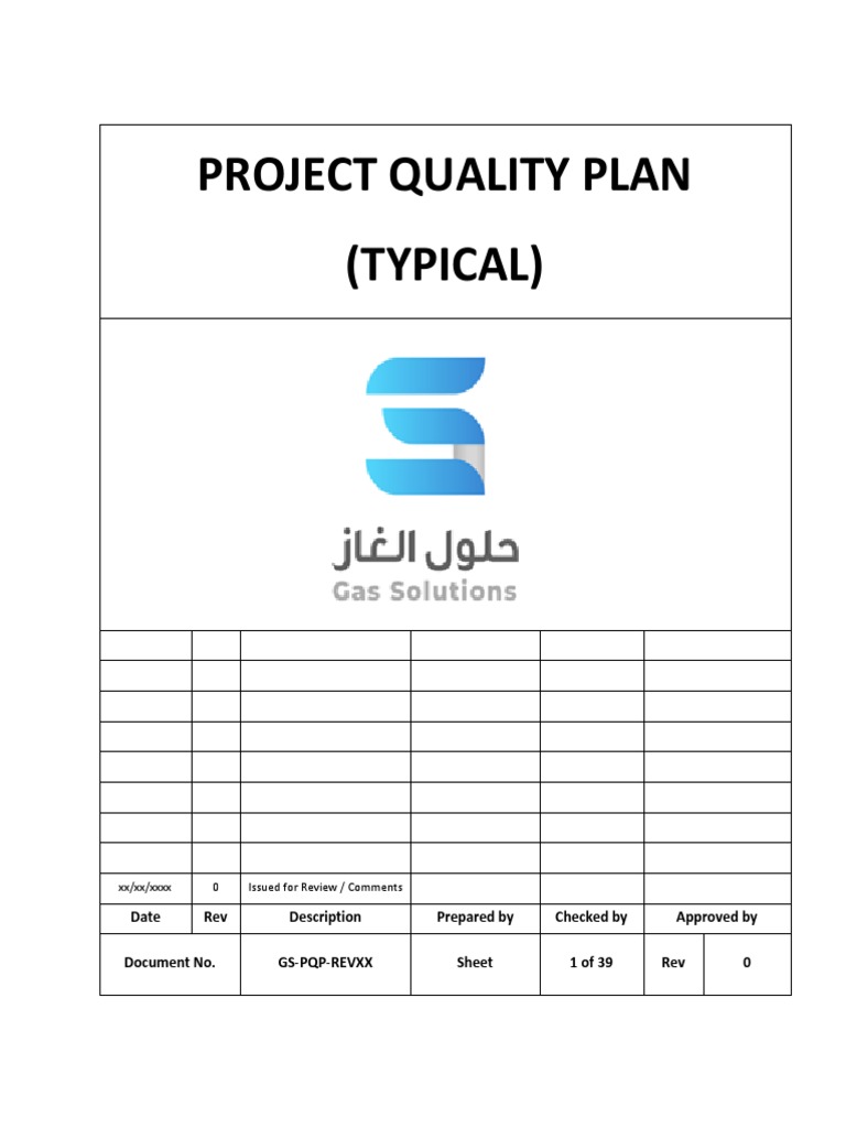 Quality Plan | PDF | Quality Assurance | Calibration