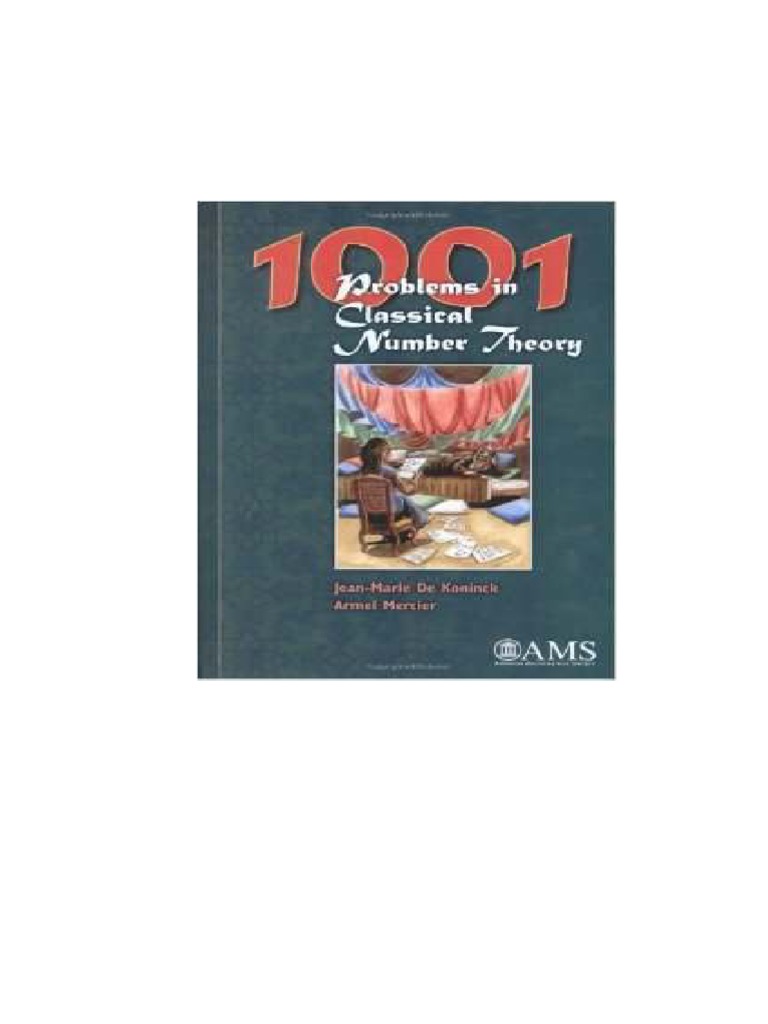1001 Clasical Problems in Number Theory | PDF