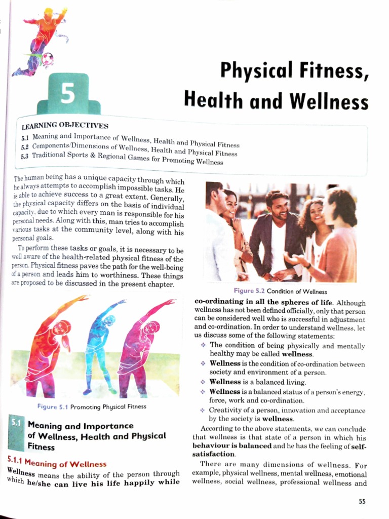 11th Ch-5 Physical Fitness, Health and Wellness. | PDF | Physical ...