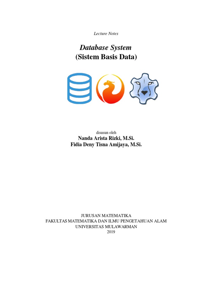 (Sistem Basis Data) : Database System | PDF