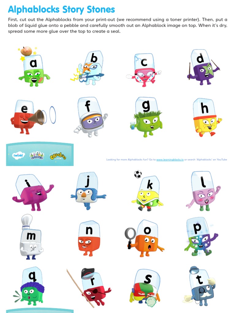 T e 2552204 Alphablocks Story Stones - Ver - 3 | PDF