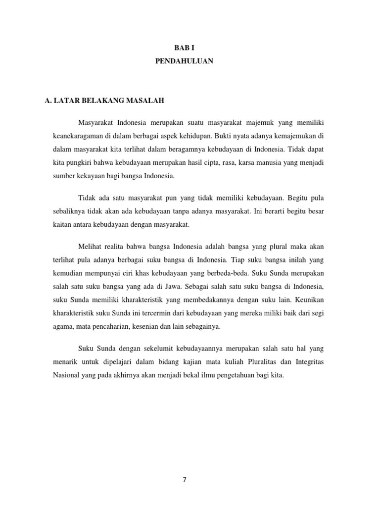 Mengenal Suku Sunda | PDF