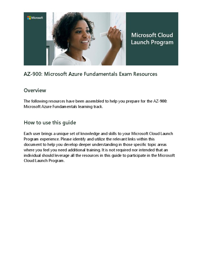 AZ-900 Study Guide-3 | PDF | Cloud Computing | Microsoft Azure
