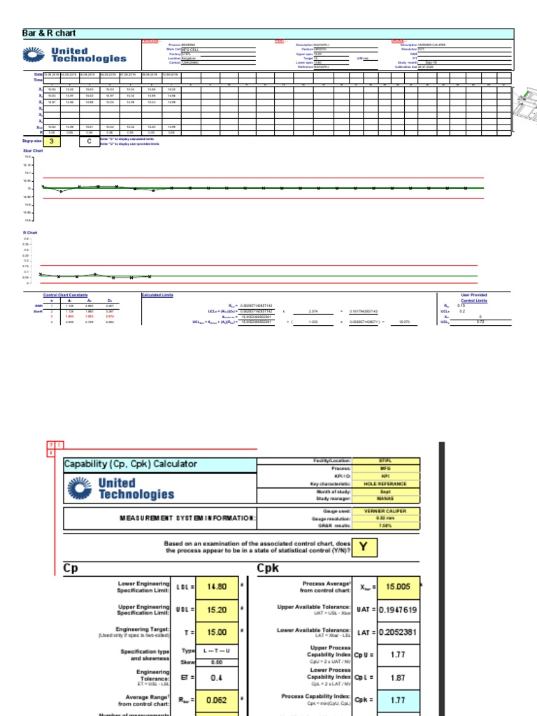 Naa347hj (LC-01) Machine Capability | PDF | Engineering Tolerance ...